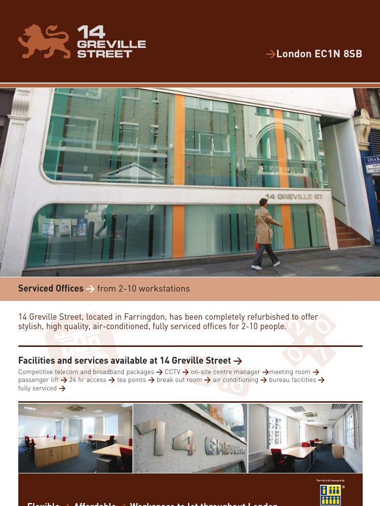 London EC1N 8SB: Serviced Offices | PDF | Business