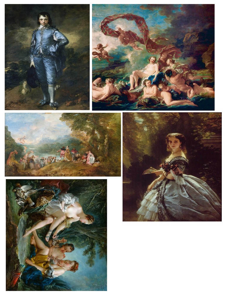 Pinturas Más Famosas Del Rococó | PDF