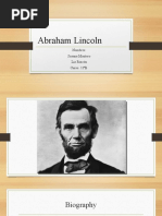 Abraham Lincoln True/False Quiz | PDF