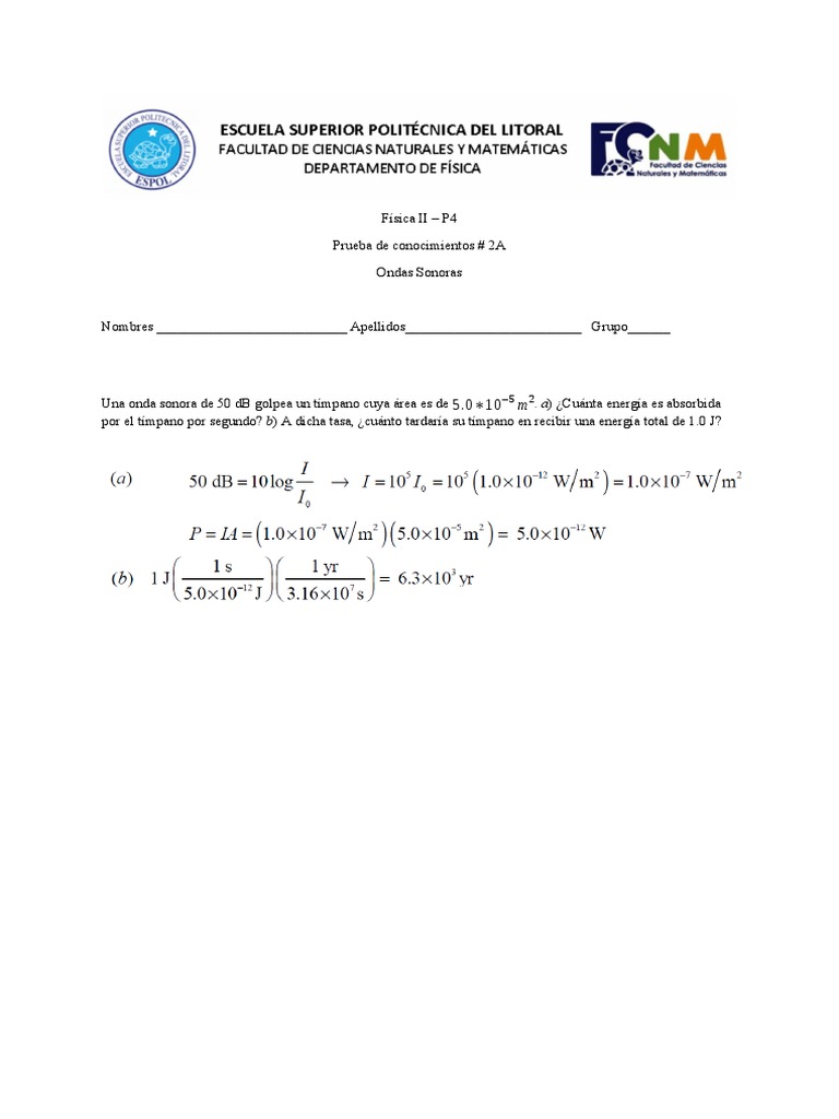 Física II P4 Ondas Sonoras Leccion Toprint | PDF | Frecuencia | Olas