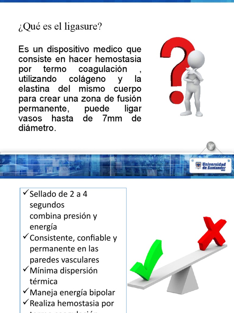 Ligasure | PDF | Hemostasia | Herida