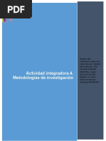 Actividad Integradora 3 Modulo 13 | PDF
