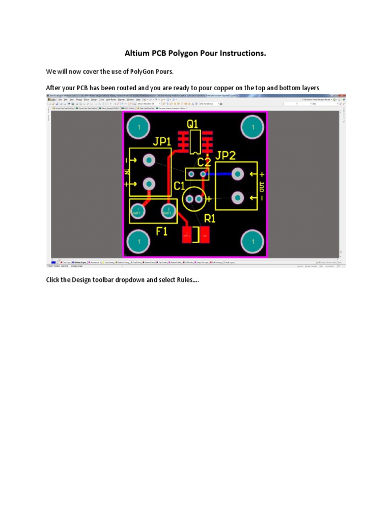 Altium PCB Copper Pour Guide | PDF | Computers