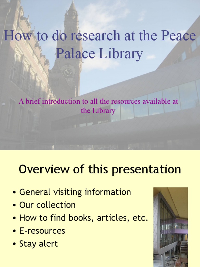 Introduction To The Library | PDF | Libraries | Books