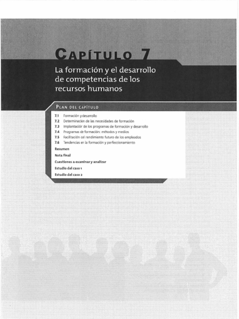 Dolan, S., Valle Cabrera R., La Gestión de Los Recursos Humanos. Cap.7 Formación y Desarrollo | PDF