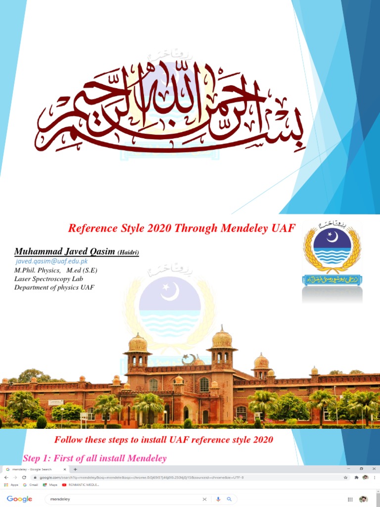 UAF Reference Style 2020 Guide | PDF