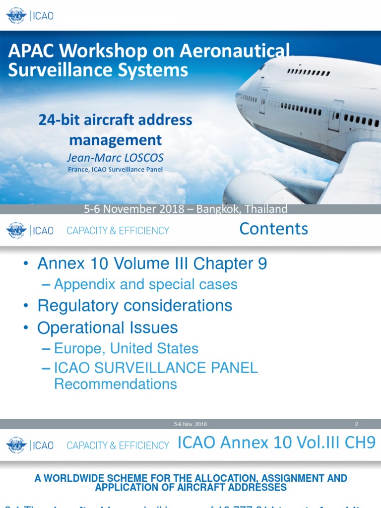 5-4 - 24-Bit Aircraft Address Management | PDF | Transponder ...
