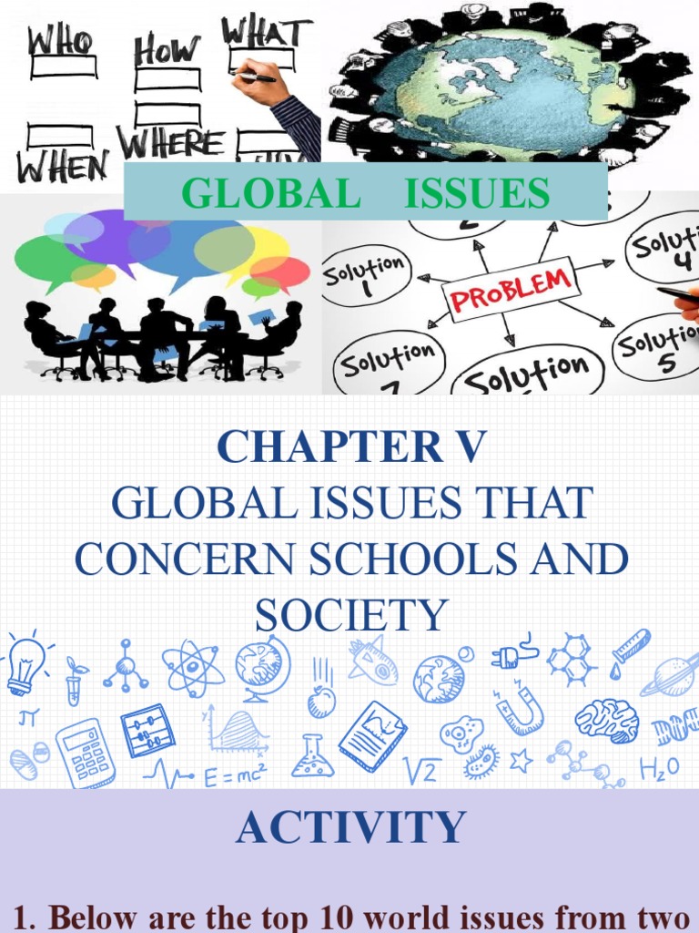 Global Issues | PDF | Sustainability | Violence