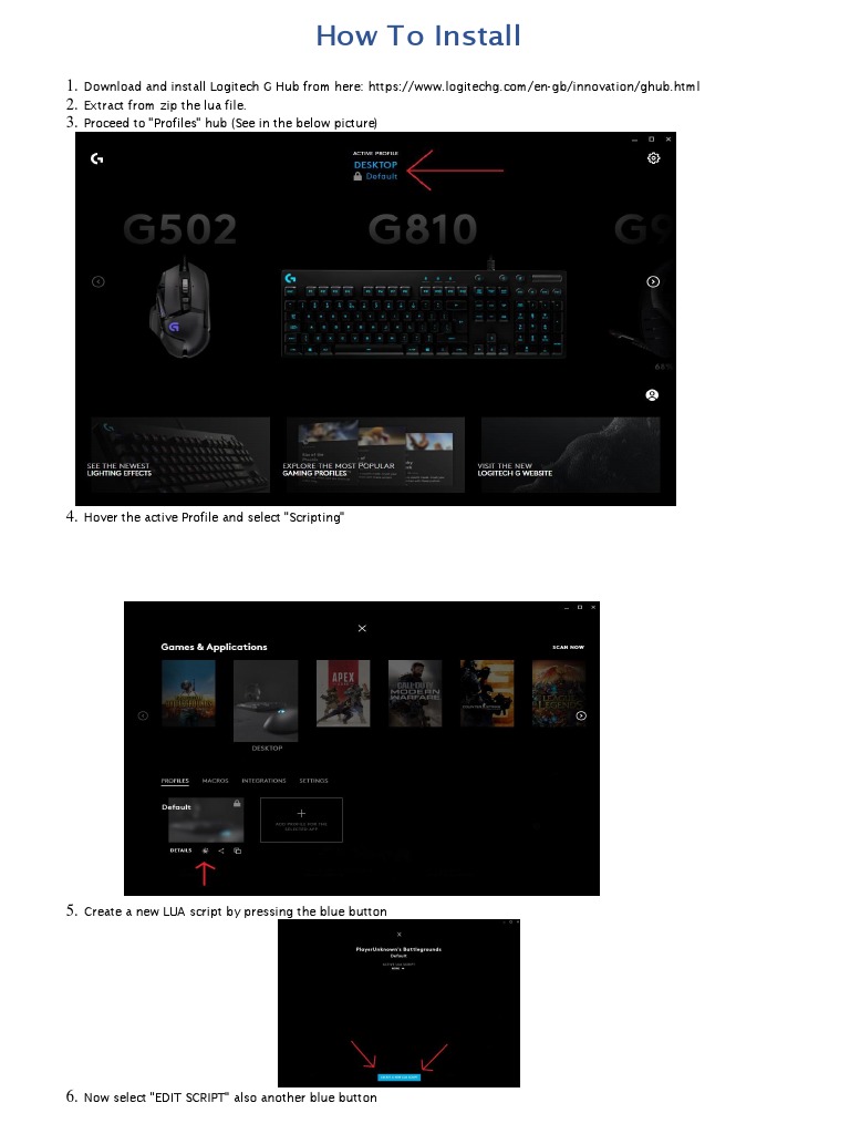 Valorant Logitech Tutorial PDF | PDF | Computers