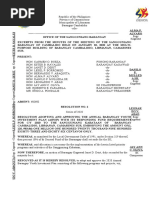 Sample of SK Resignation Letter | PDF | Home & Garden