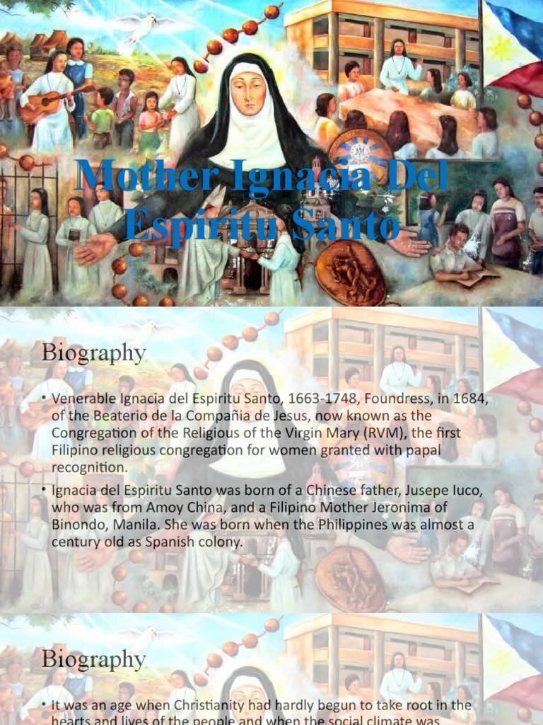 Mother Ignacia Del Espiritu Santo | PDF | Mary, Mother Of Jesus ...