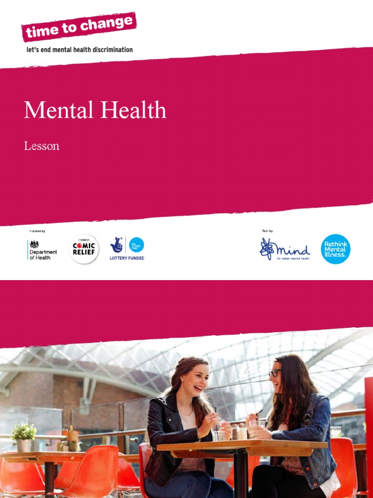 Mental Health Lesson | PDF | Mental Disorder | Social Constructionism