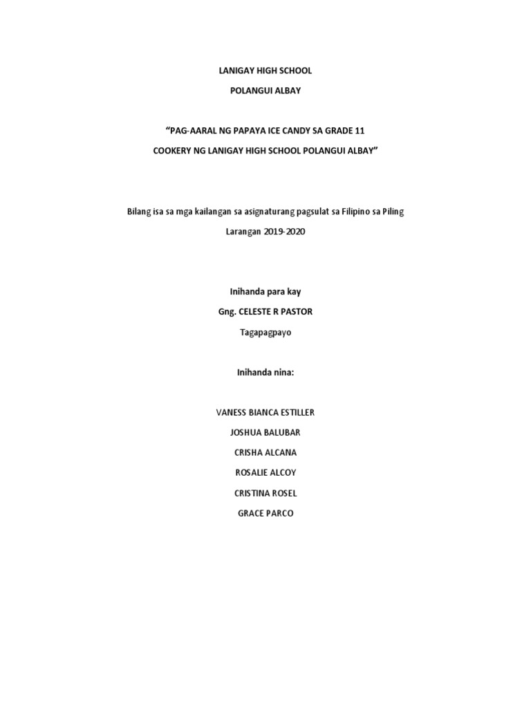 Grade 12 Cookery | PDF