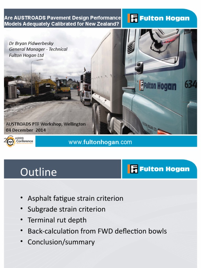 Are AUSTROADS Pavement Design Performance Models Adequately Calibrated ...