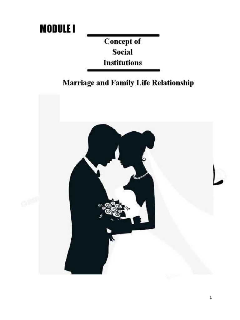 Understanding Marriage and Family Relationships | PDF | Marriage | Wedding