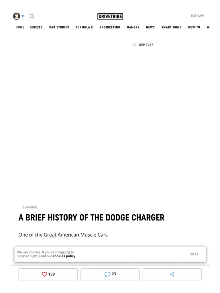 A Brief History of The Dodge Charger | PDF