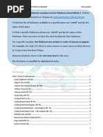 Pokémon Locations & Raid Dens v4.0 - Radical Red | PDF