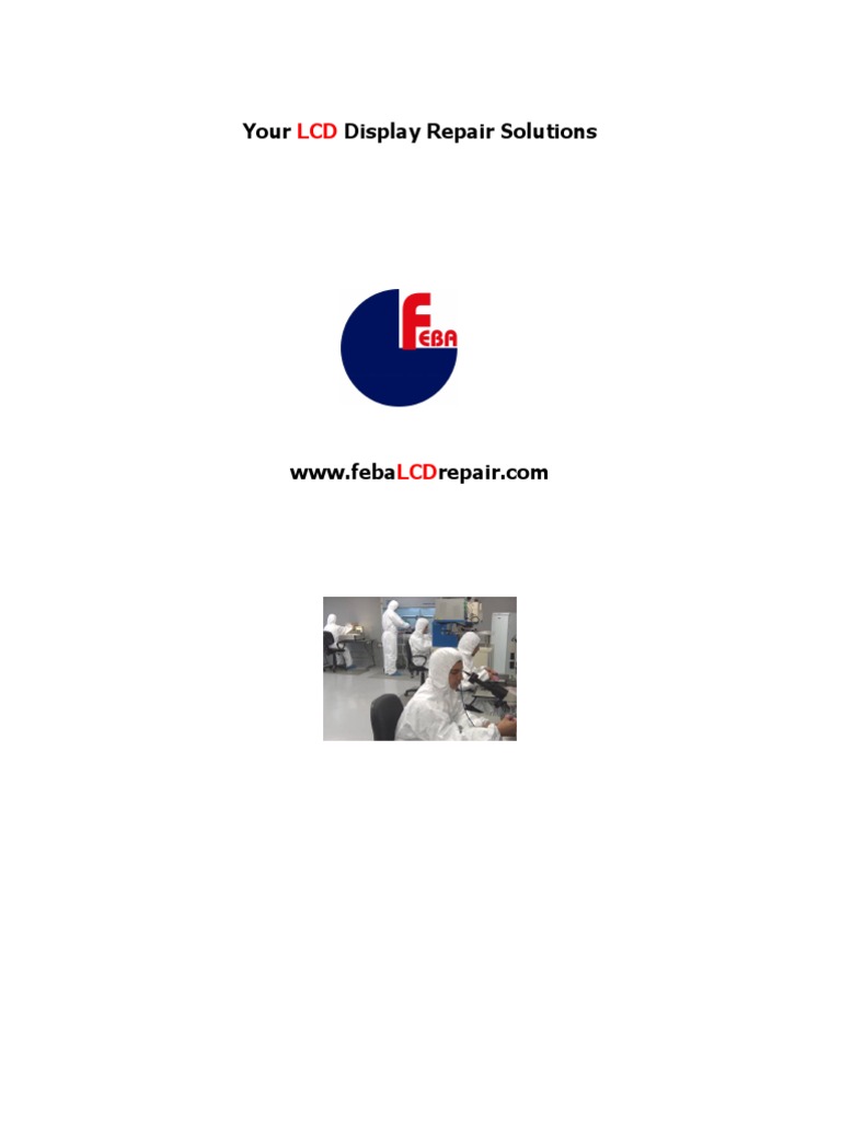 Repair | PDF | Liquid Crystal Display | Printed Circuit Board