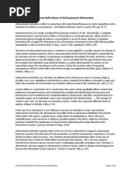 Atkinson's Achievement Motivation Theory | PDF | Motivation | Motivational