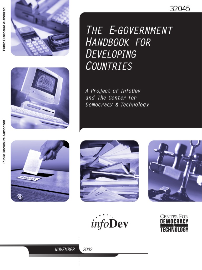 T E-H D C: HE Government Andbook For Eveloping Ountries | PDF | E ...