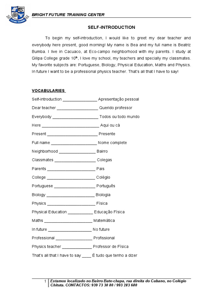 Beginner Reading Texts | PDF