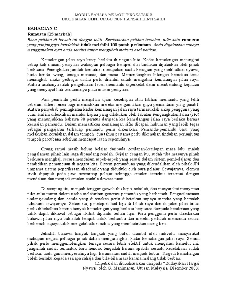 Rumusan | PDF