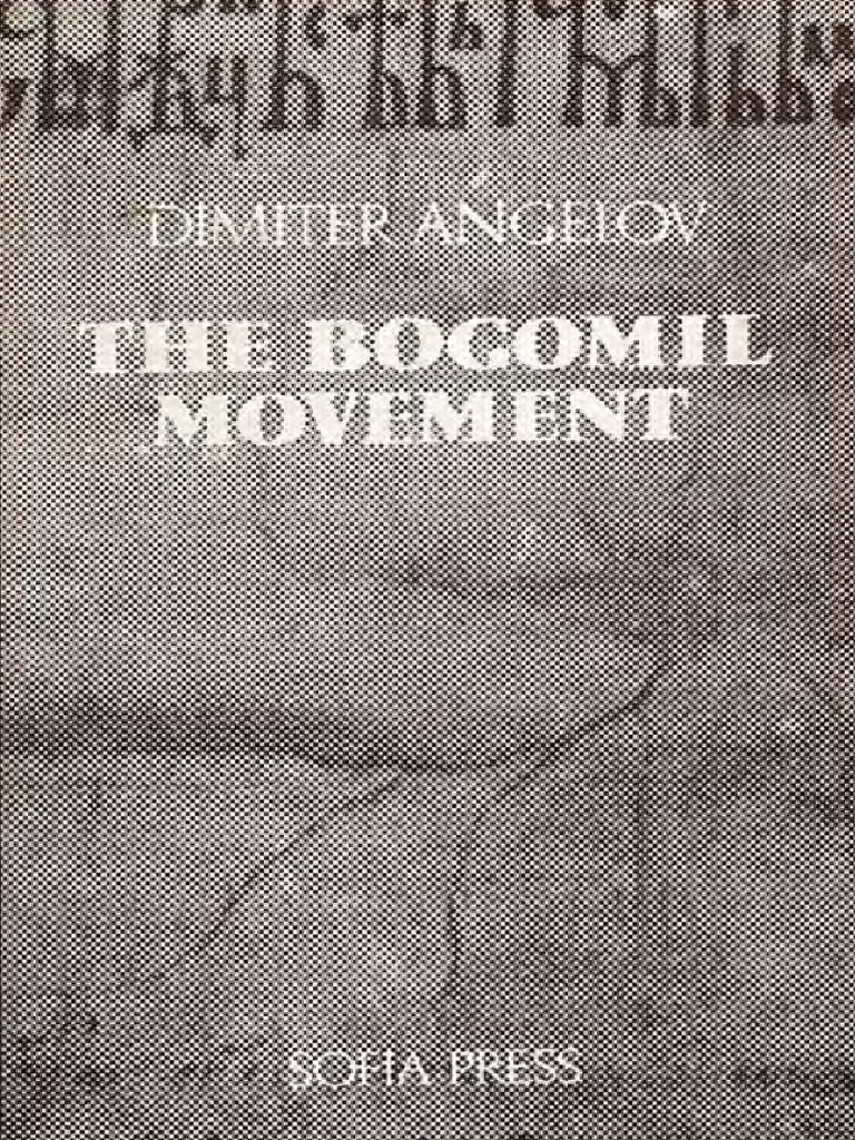 Angelov D. - The Bogomil Movement | PDF | Satan | Christian Church