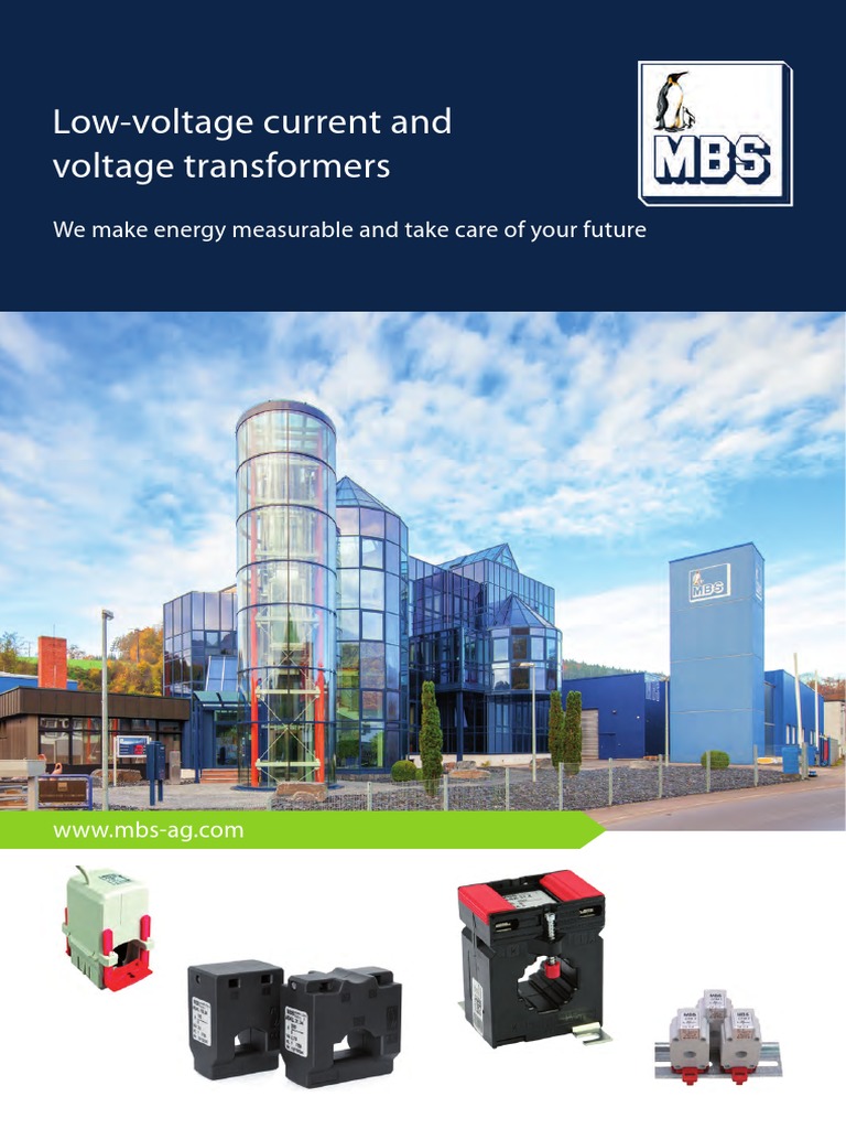 Low Voltage Current and Voltage Transformers PDF | PDF | Electrical ...