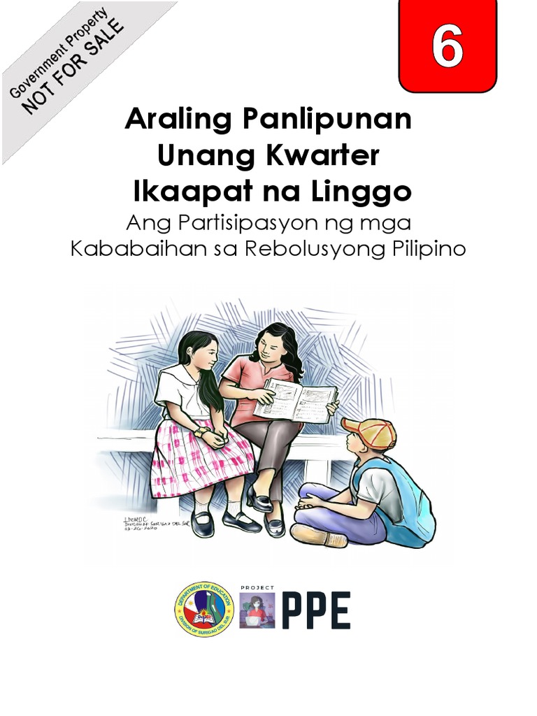 AP6 - q1 - Melc4 - Ang - Partisipasyon - NG - Mga Kababaihan - Sa - Rebolusyong - Pilipino - v1 ...
