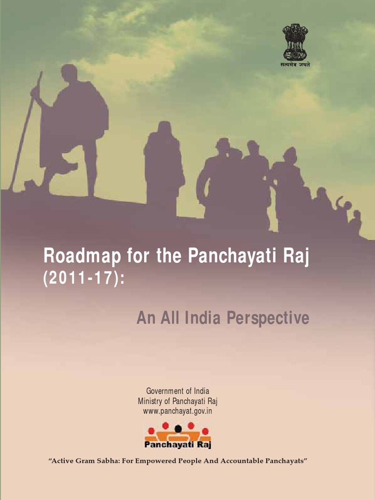 Road Map For Panchayati Raj | PDF | Politics Of India | Public Sphere