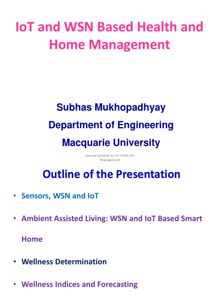 Wsn Iot Pdf Pdf Internet Of Things Wireless Sensor Network