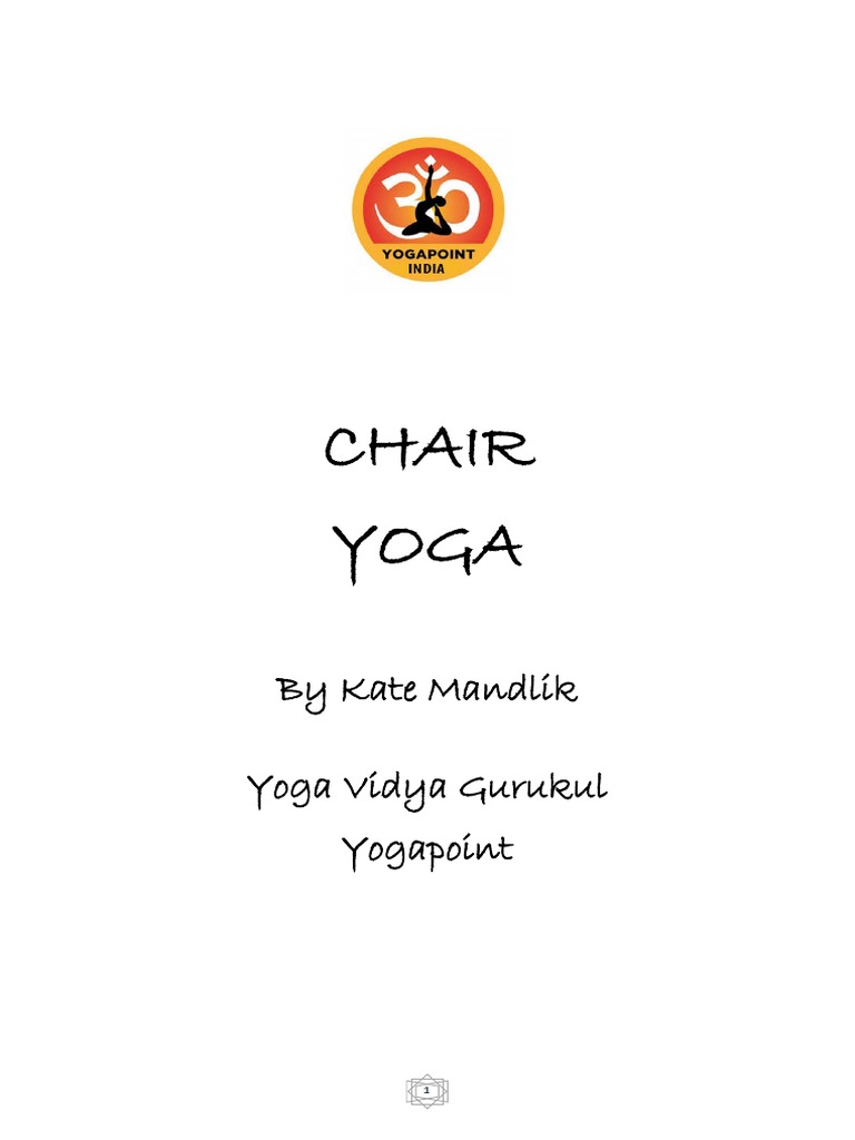 Chair Yoga Book Complete | PDF | Breathing | Lung