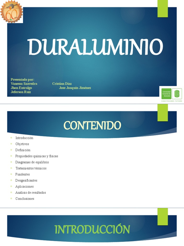Duraluminio | PDF | Aluminio | Cobre