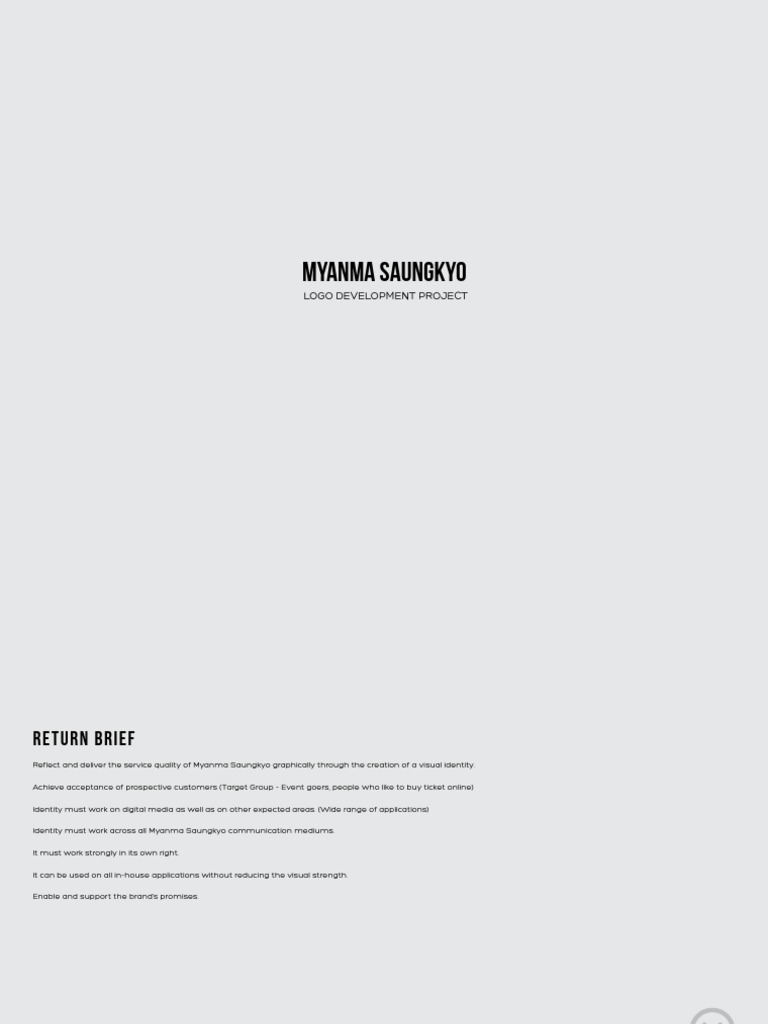 Myanma Saung Kyo Logo Design by VP Studio | PDF