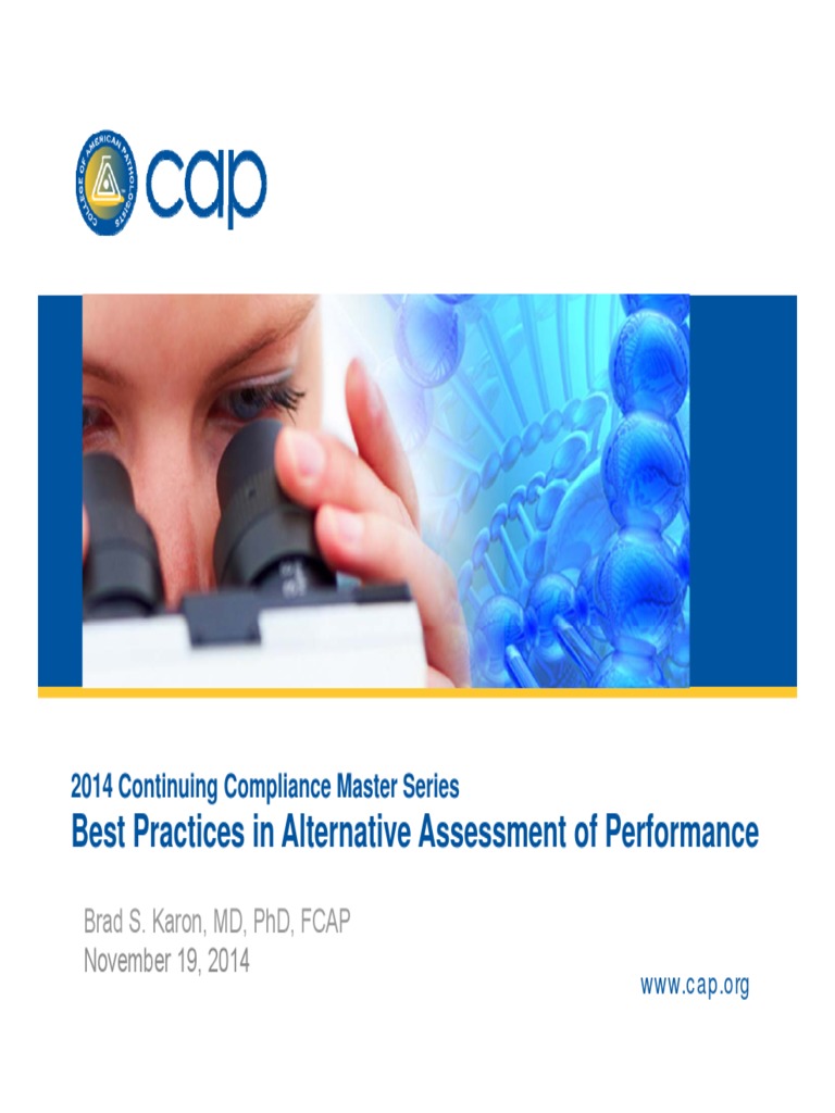 Best Practices in Alternative Assessment of Performance | PDF ...