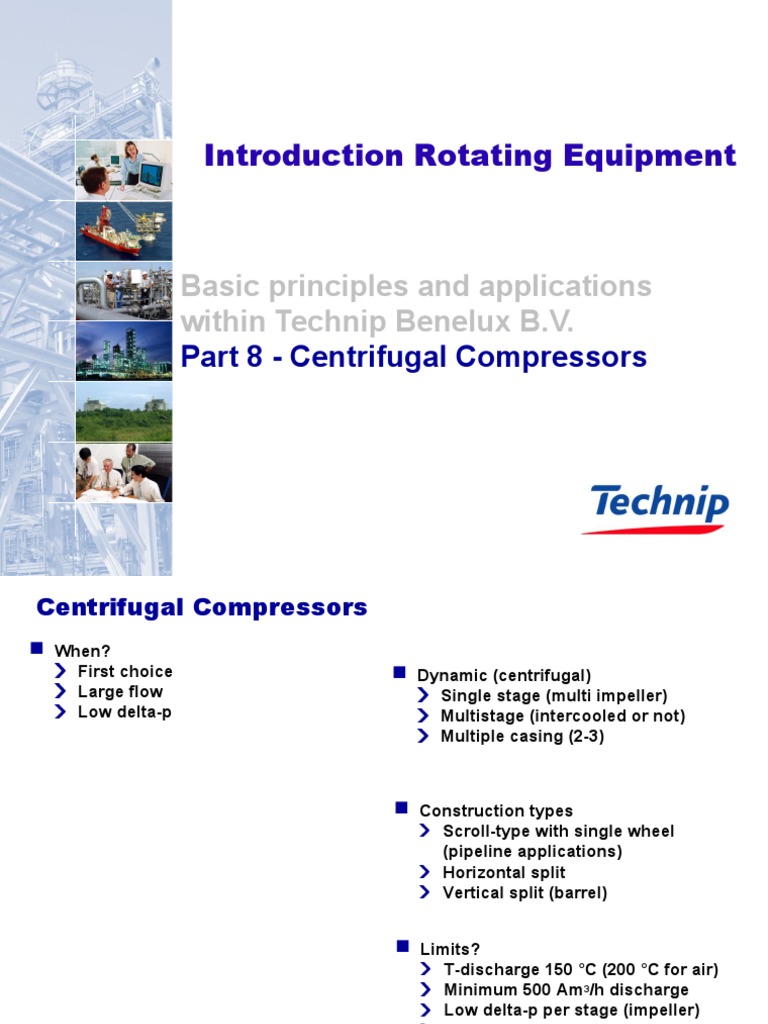 Introduction Rotating Equipment: Basic Principles and Applications ...