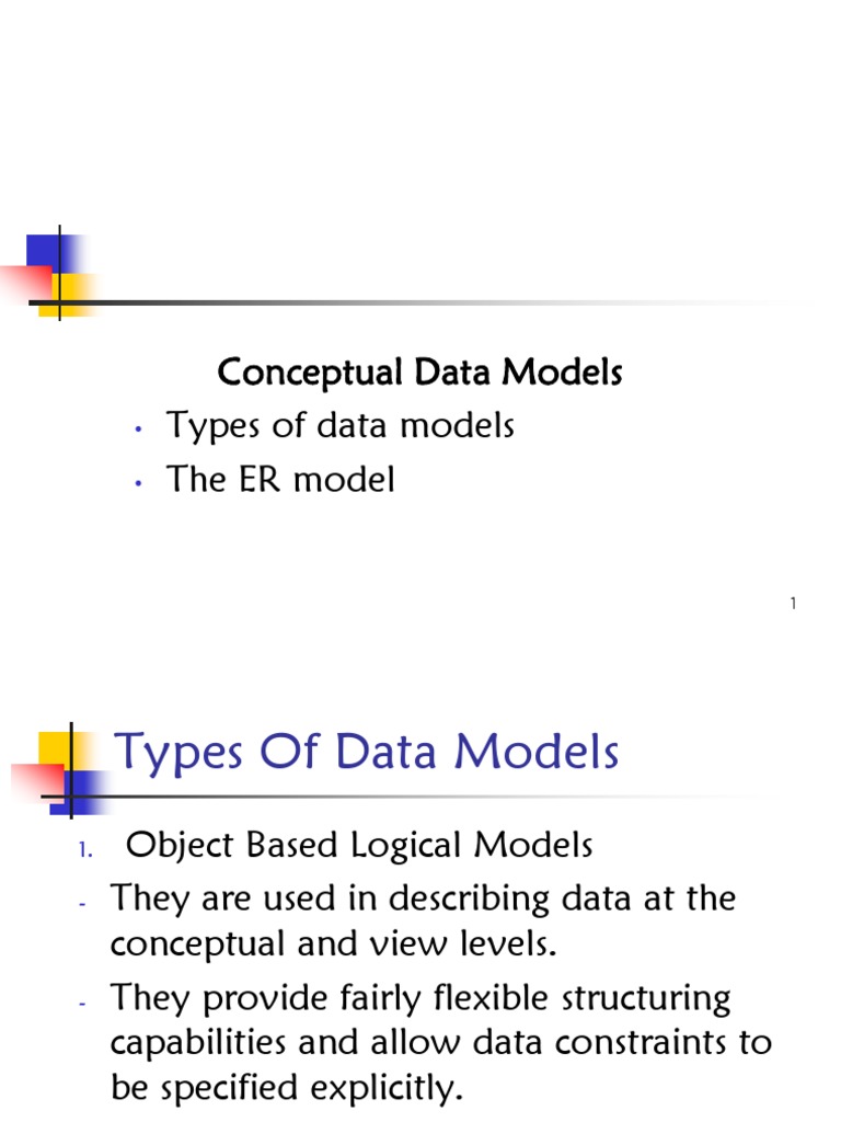 Conceptual Data Models 2020 | PDF | Conceptual Model | Data Model