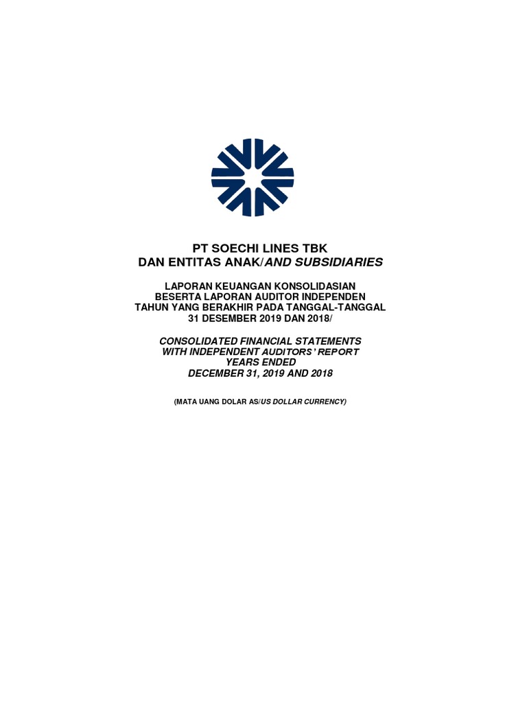 SOCI - Financial Statements Per 31 Dec 2019 | PDF | Retained Earnings ...
