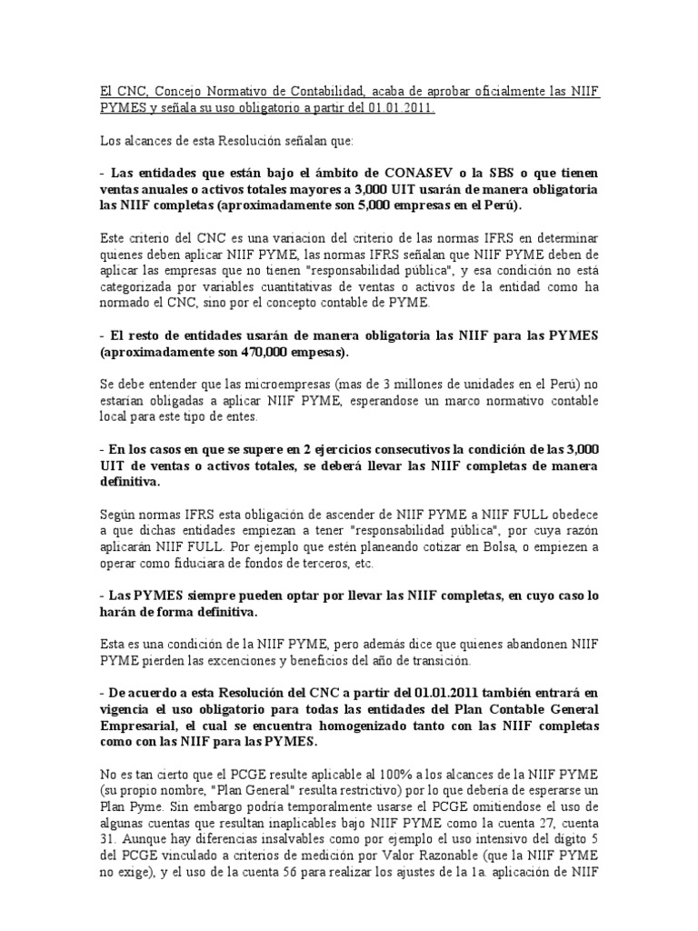 Niif Full | PDF | normas internacionales de INFORMACION FINANCIERA ...