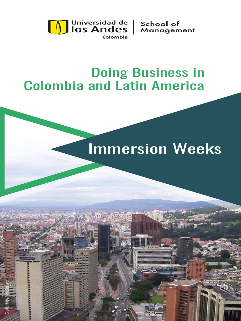 Business Immersion in Colombia | PDF | Colombia | Economies