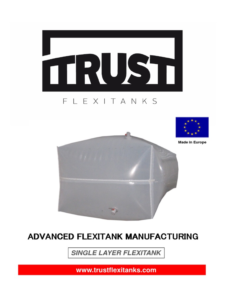 Trust Flexitanks: Advanced One Layer Solutions | PDF | Welding ...