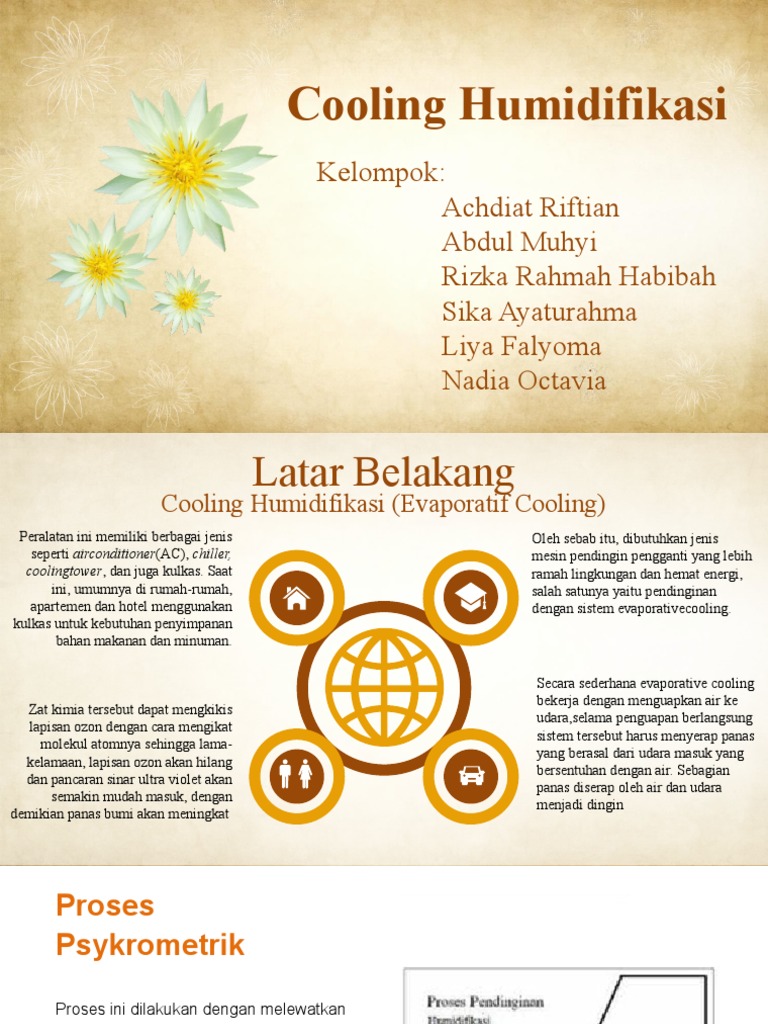 Cooling Humidifikasi | PDF