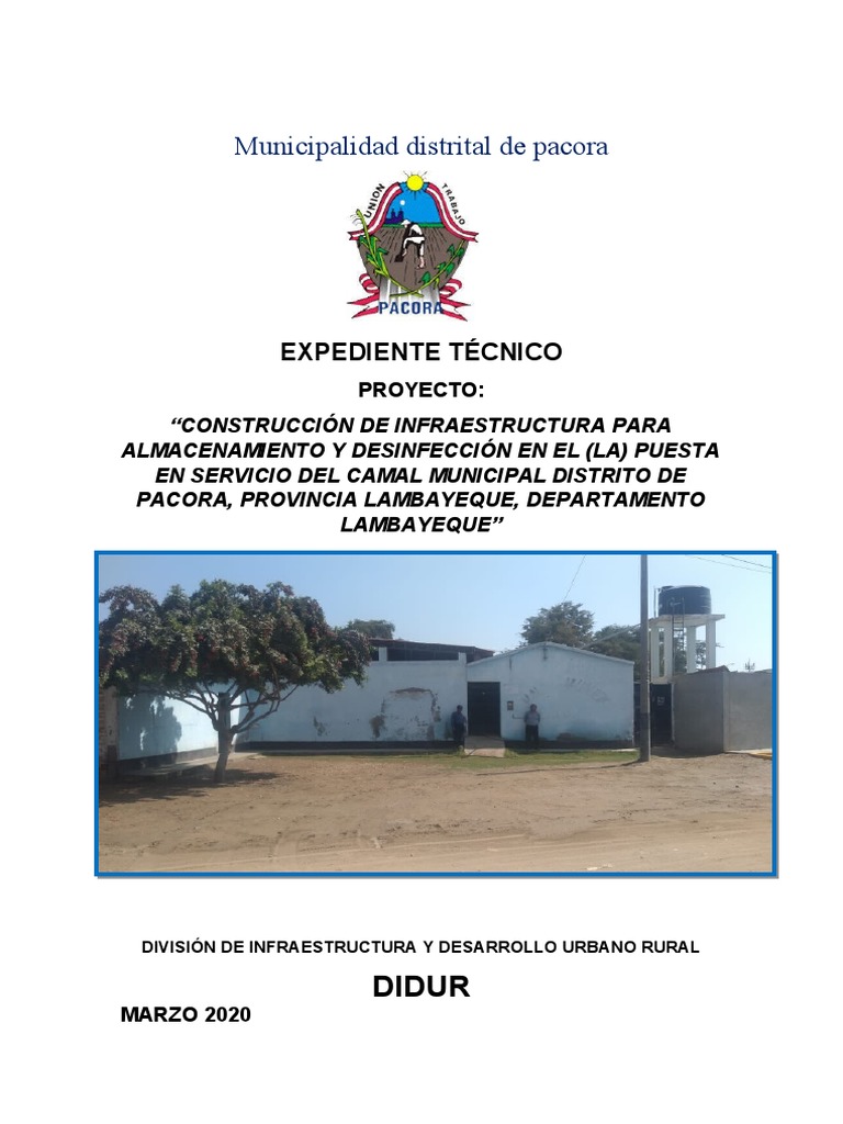 Municipalidad Distrital de Pacora | PDF
