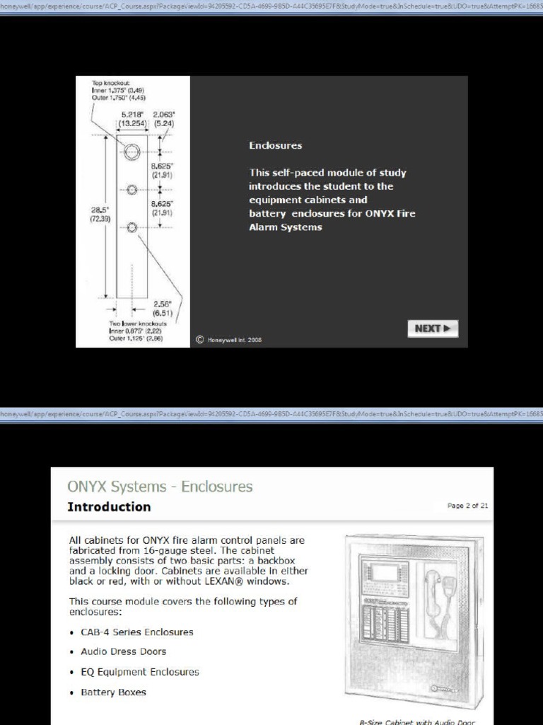 Cabinets Notifier | PDF