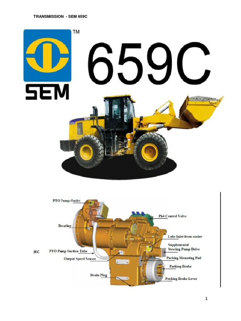 Transmission Sem 659C PDF | PDF | Embrague | Equipo