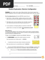Student Exploration: Periodic Trends | PDF | Ion | Atoms