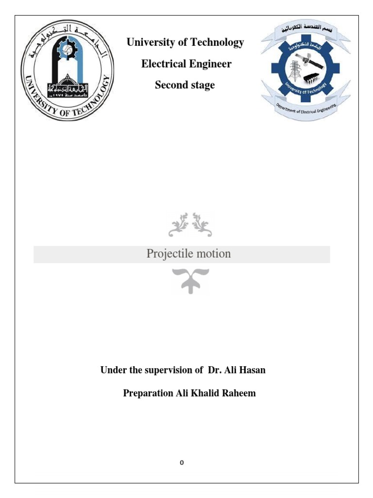 Projectile Motion | PDF | Projectiles | Acceleration