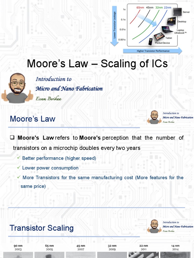 Moore's Law - Scaling ICs | PDF