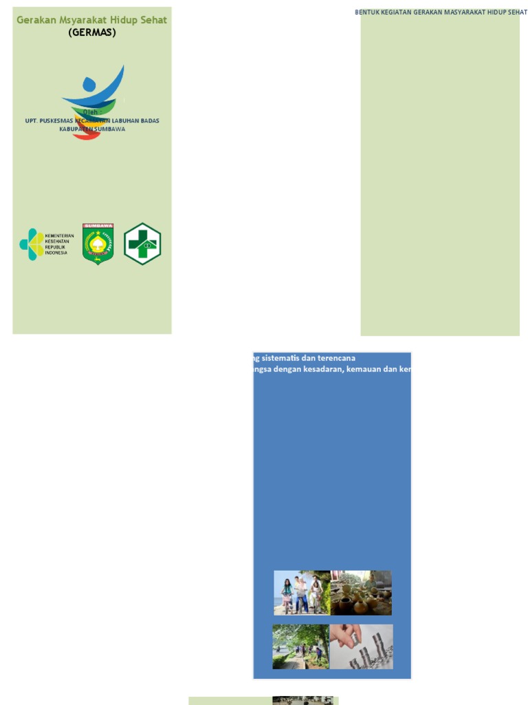 Leaflet Germas | PDF