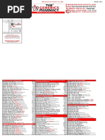Mercury Drug Price List 2023 | PDF